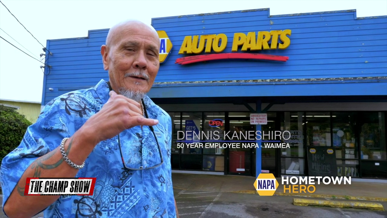 The Champ Show: Dennis Kaneshiro, NAPA Hometown Hero