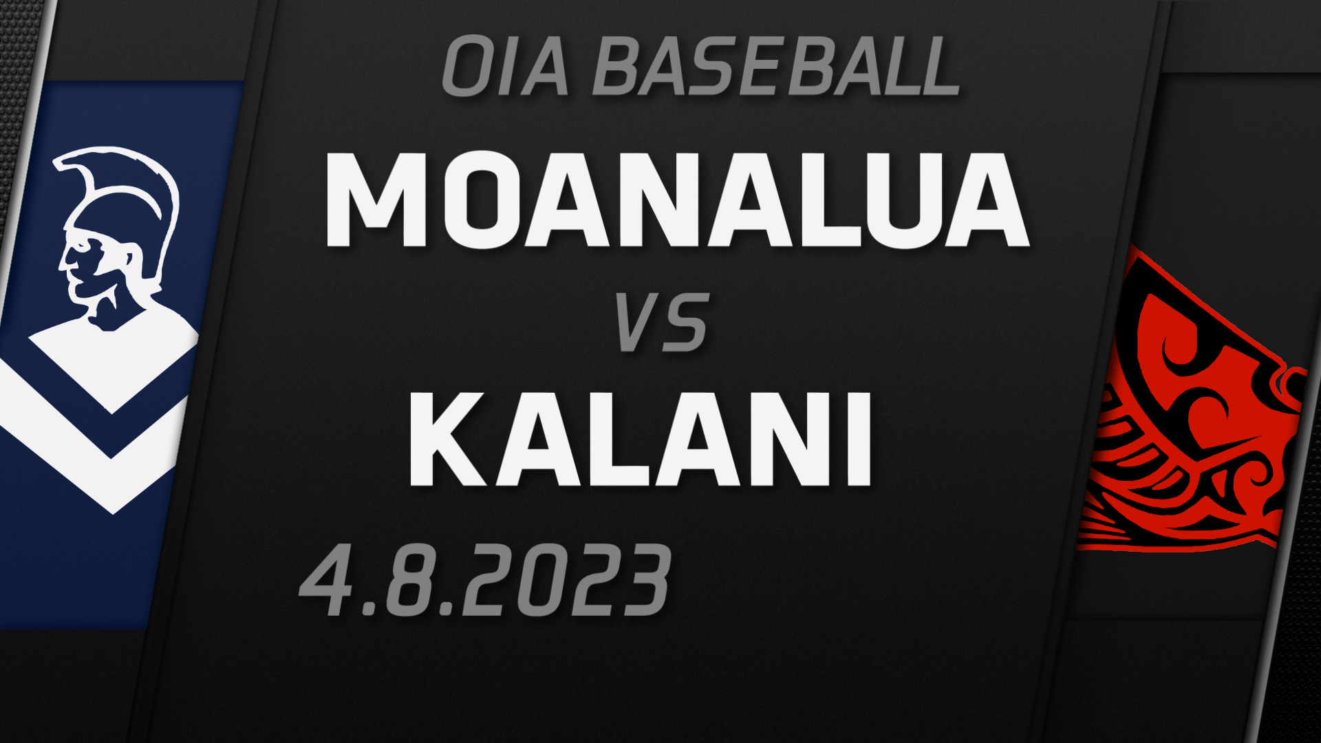 2023 OIA Baseball: Moanalua vs Kalani